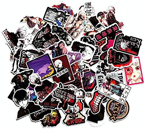 Tokyo Ghoul Vinyl Sticker Set [50 pcs] - Live Like Anime